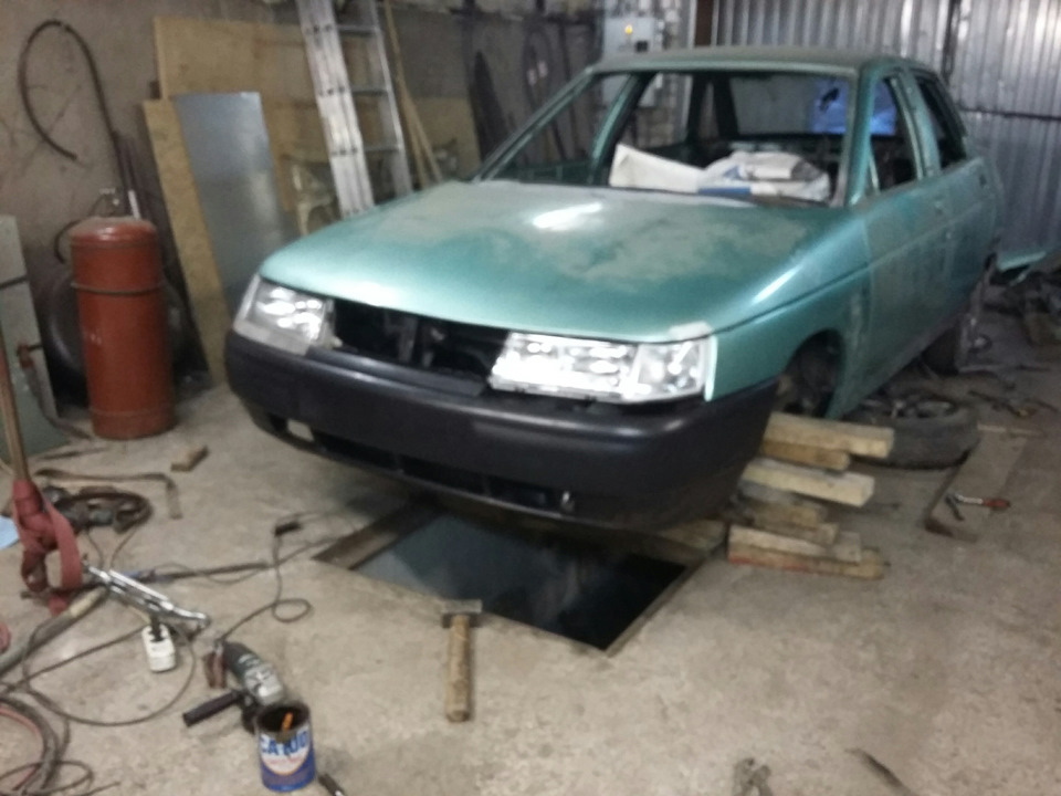 Морда в сборе — Lada 21103, 1,5 л, 2003 года | кузовной ремонт | DRIVE2