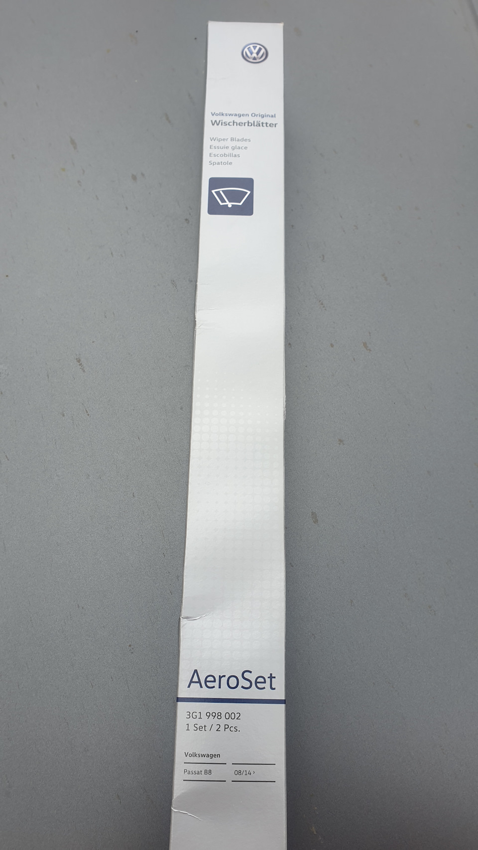 3G1998002 Комплект щеток VAG | Запчасти на DRIVE2