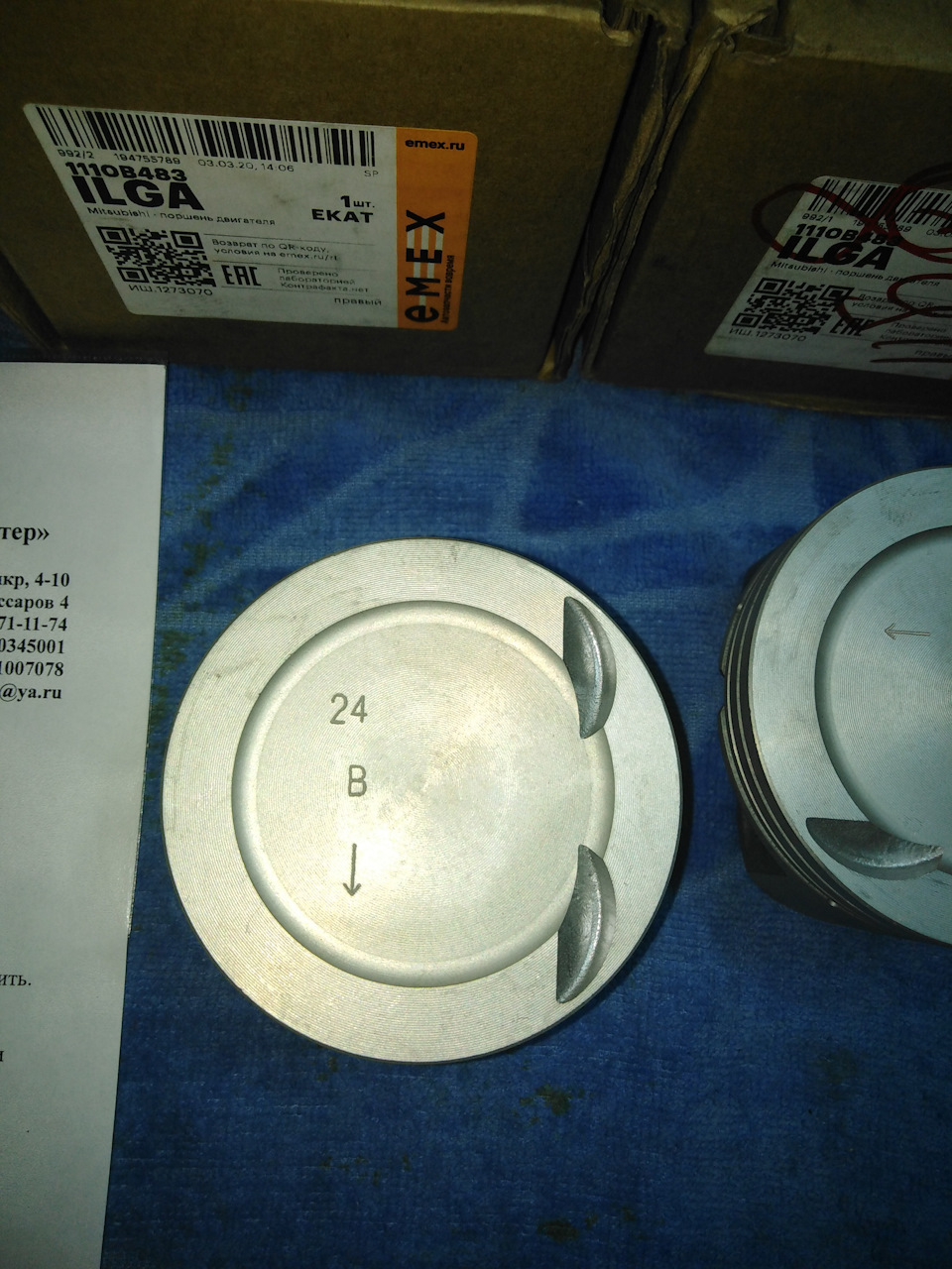 Ремонт ДВС 4В12. Начало. — Mitsubishi Outlander XL, 2,4 л, 2008 года ...