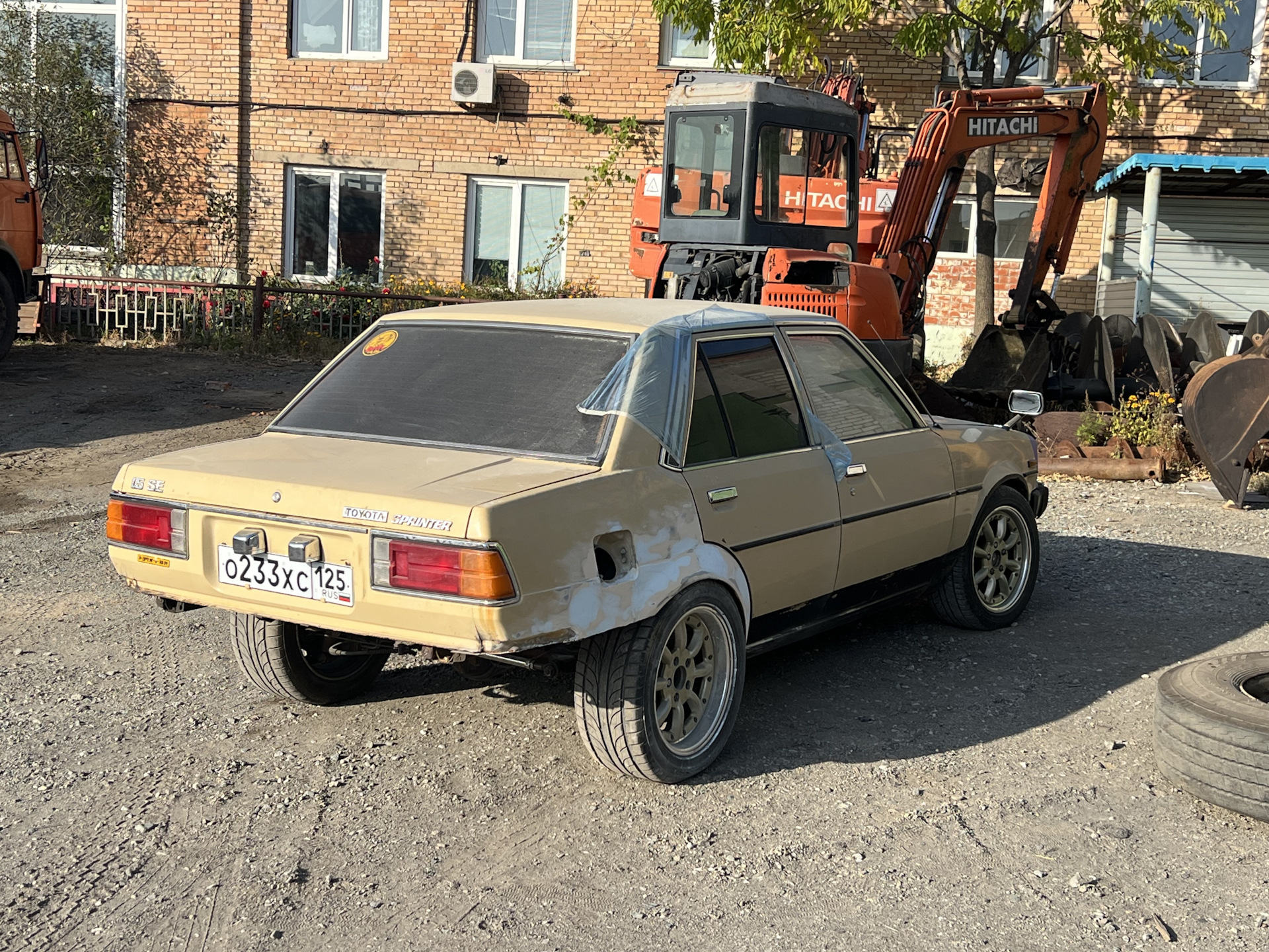 Покраска арок — Toyota Sprinter (70), 2 л, 1981 года | кузовной ремонт ...