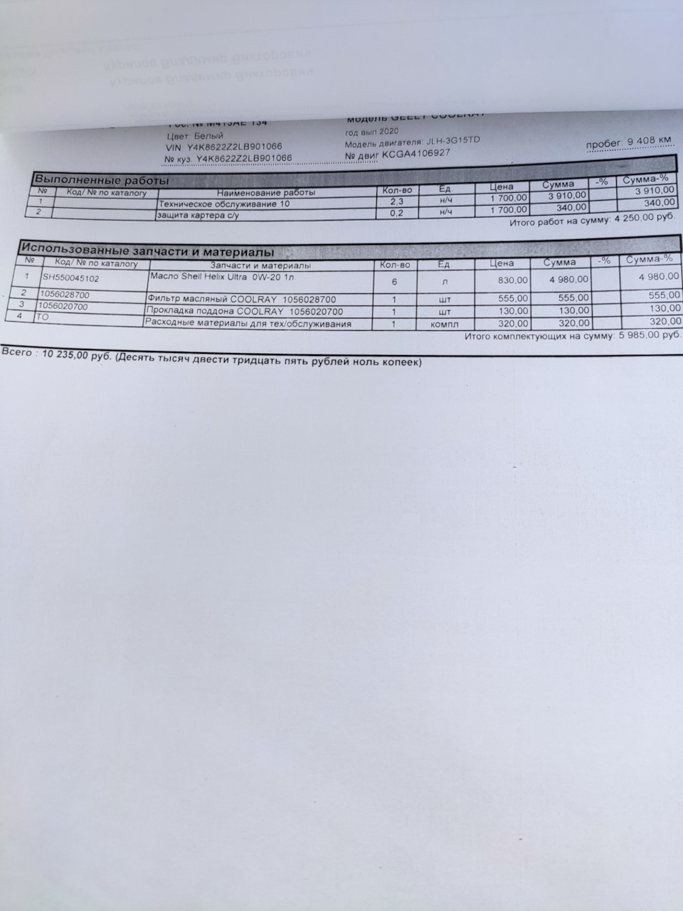 1056028700 Фильтр масляный в сборе GEELY | Запчасти на DRIVE2