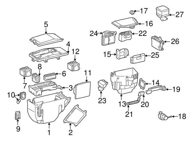 A2105400072 Блок реле Mercedes | Запчасти на DRIVE2