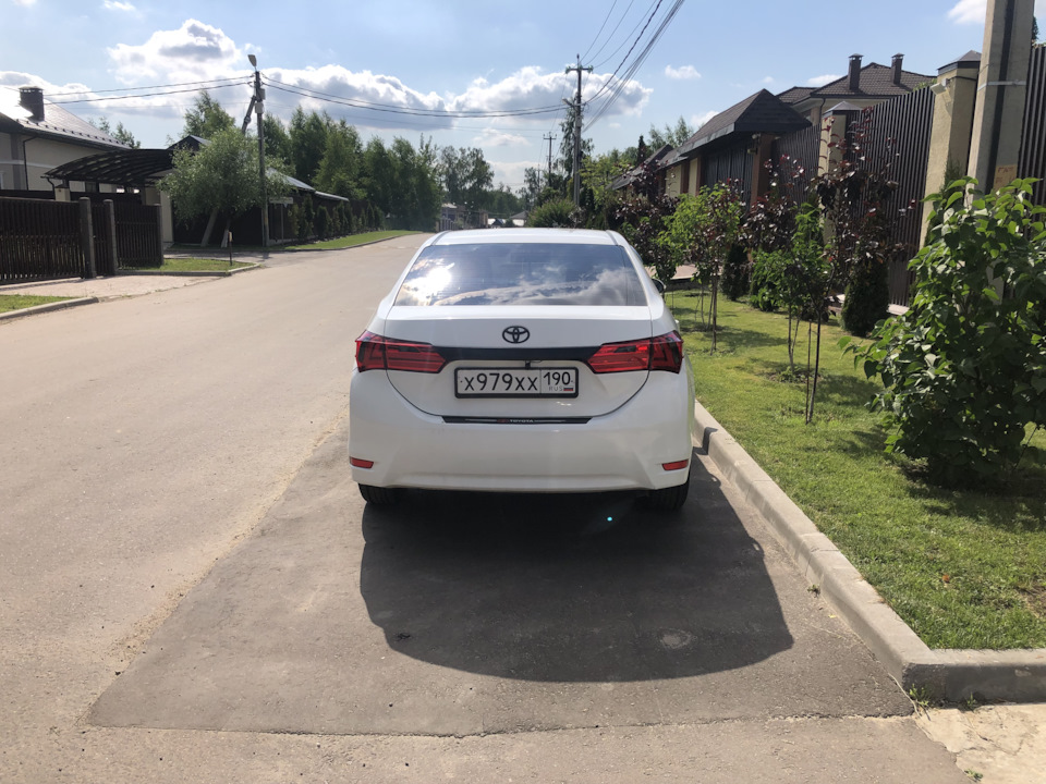 Диодные фонари — Toyota Corolla (160), 1,6 л, 2014 года | тюнинг | DRIVE2