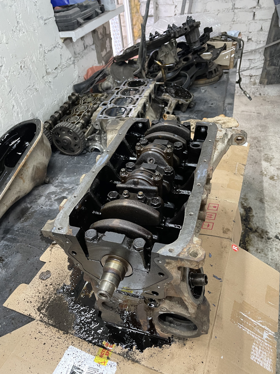 Вскрыли мотор — Lada 21047, 1,5 л, 2007 года | плановое ТО | DRIVE2