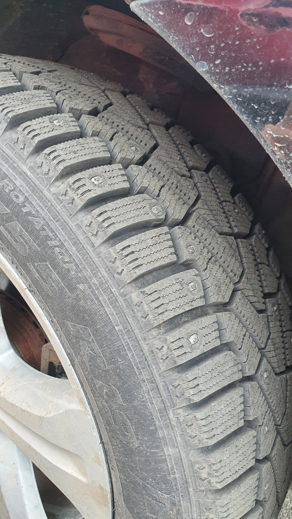 Pirelli Winter Ice Zero 245/55/19 — Toyota Highlander (XU40), 3,5 л ...