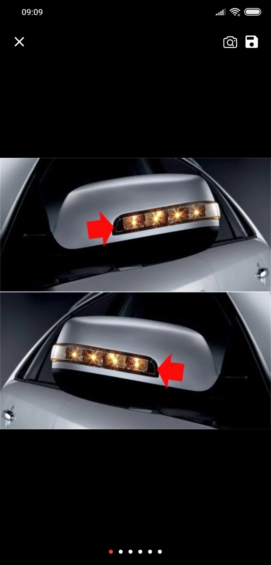 Повторитель поворотника — Geely Emgrand X7, 2,4 л, 2015 года ...