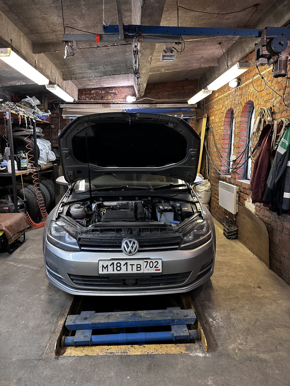 ТО-1 — Volkswagen Golf Variant (Mk7), 1,4 л, 2016 года | плановое ТО ...