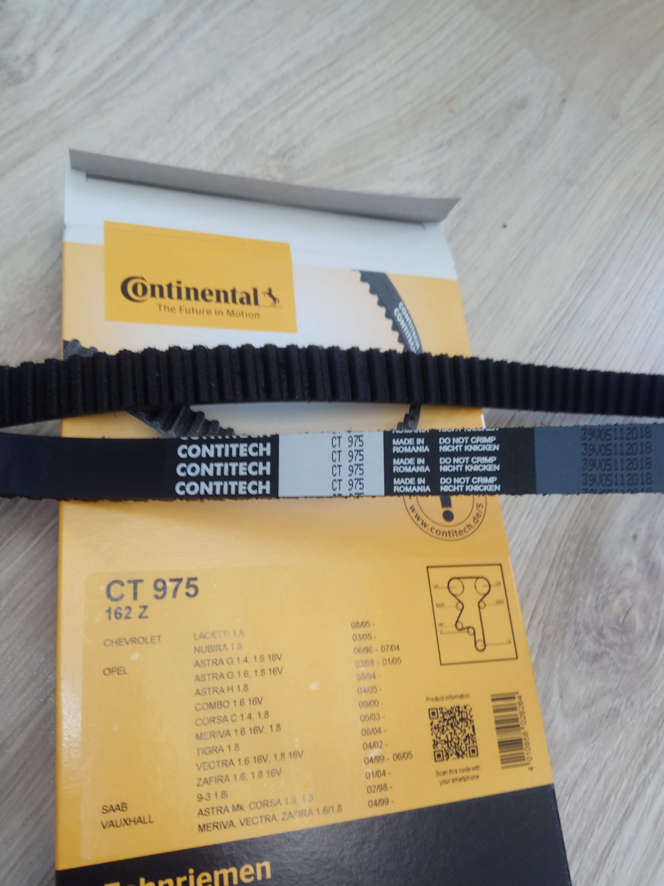 CT975 Ремень ГРМ CONTITECH | Запчасти на DRIVE2