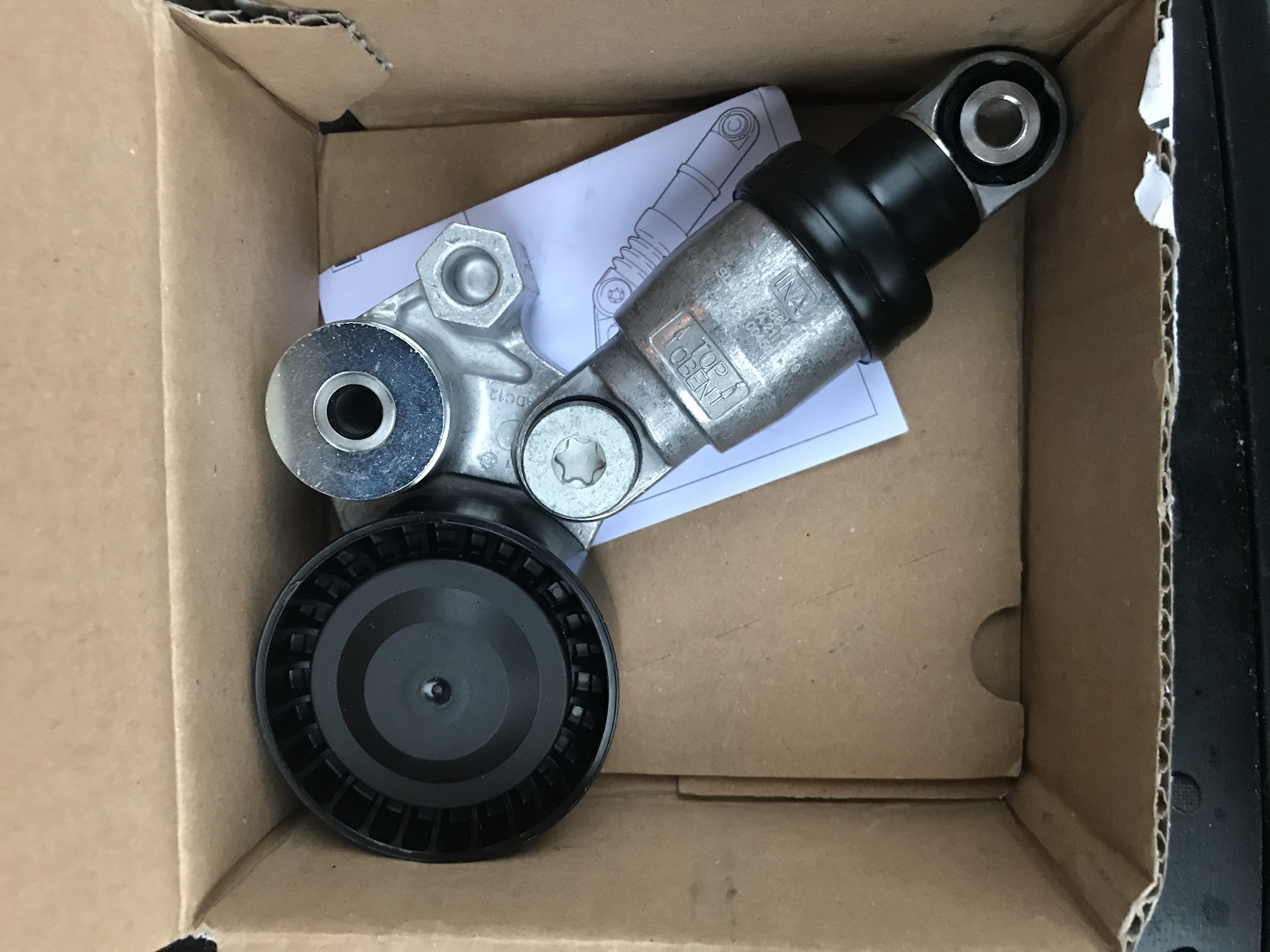 Замена ремней генератора/водяного насоса/натяжителя — Mazda 6 (3G) GJ ...