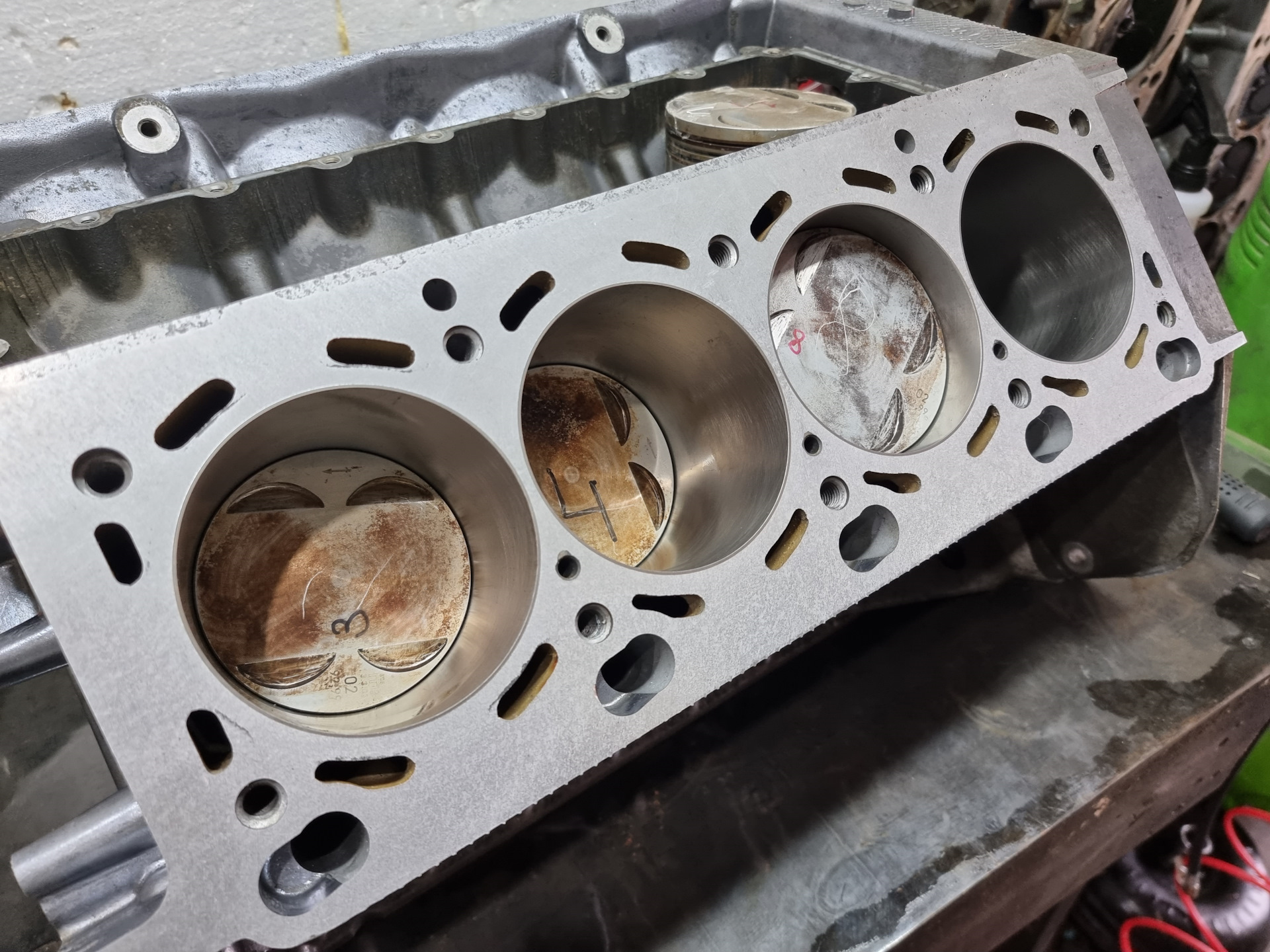 Капитальный ремонт M62B46, начало — BMW 7 series (E38), 4,6 л, 1999 ...