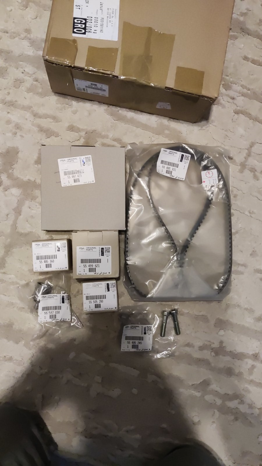 55587030 Ролик обводной ремня ГРМ GM | Запчасти на DRIVE2