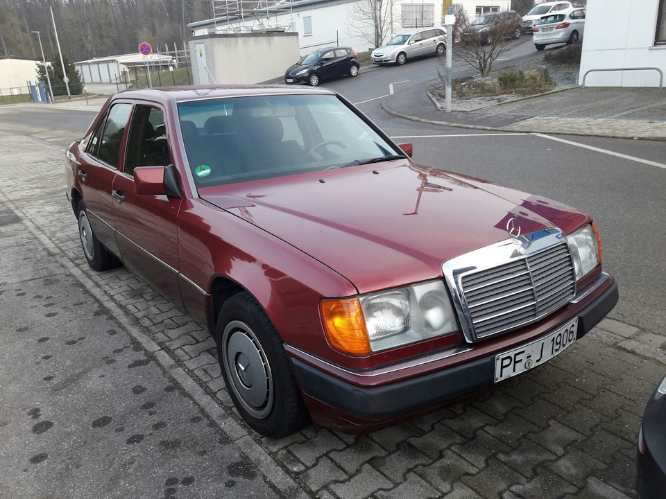 Прогулка по Германии — Mercedes-Benz E-Class (W124), 2,5 л, 1992 года ...