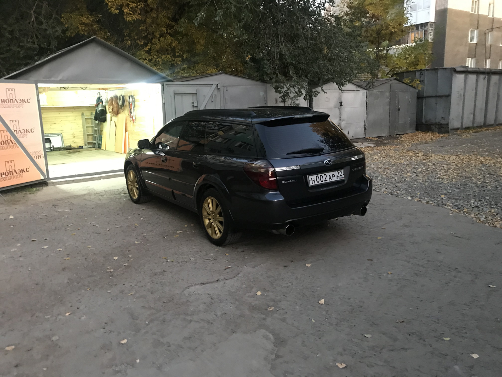 Выхлоп Fujitsubo — Subaru Outback (BP), 3 л, 2008 года | тюнинг | DRIVE2