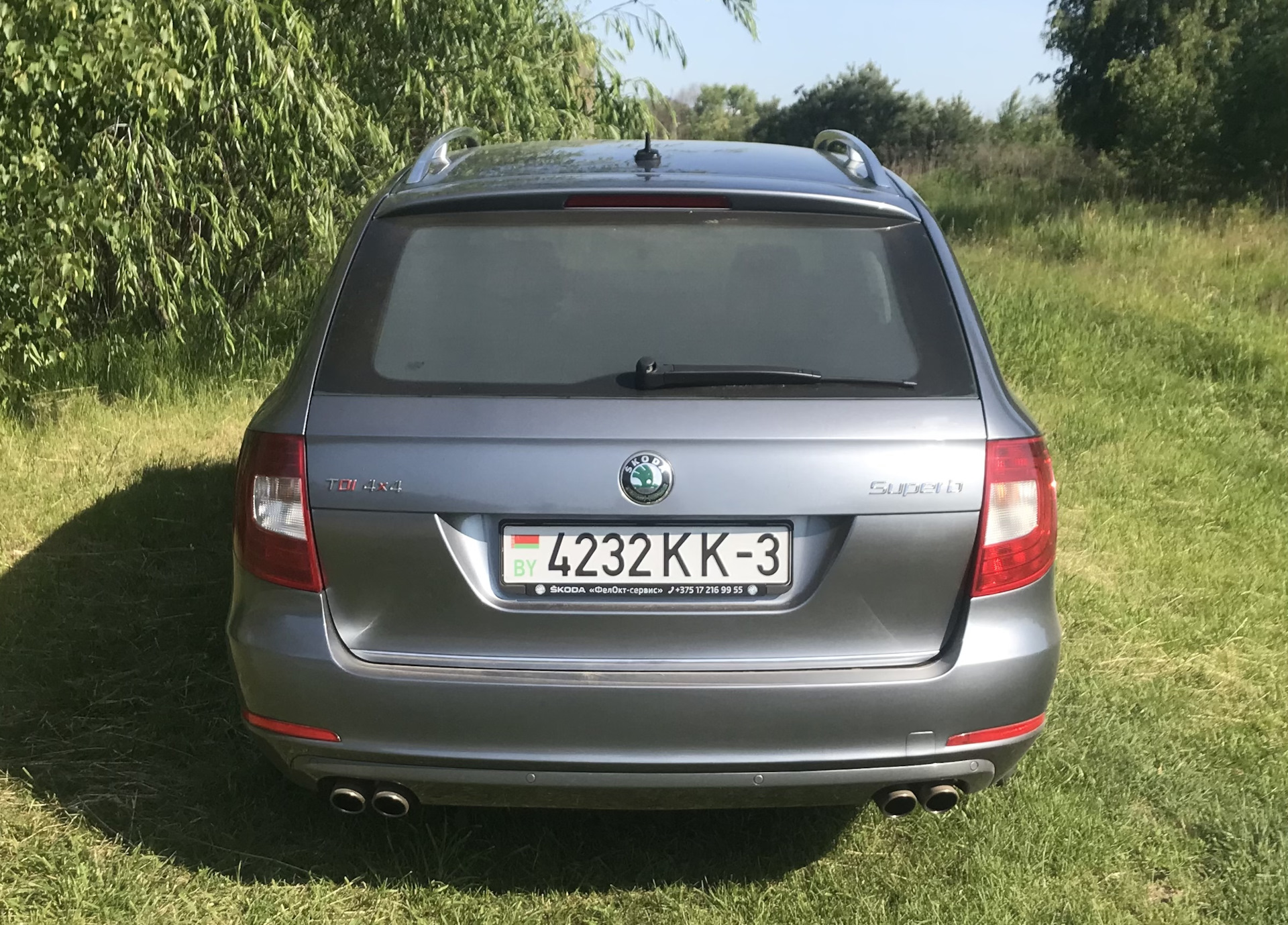 Лучше Суперб 2 может быть только Суперб 2 Combi — Skoda Superb Mk2, 1,8 ...