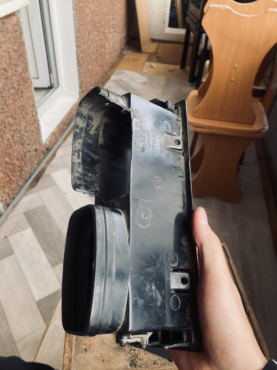 191819703 Дефлектор обдува Volkswagen VAG | Запчасти на DRIVE2