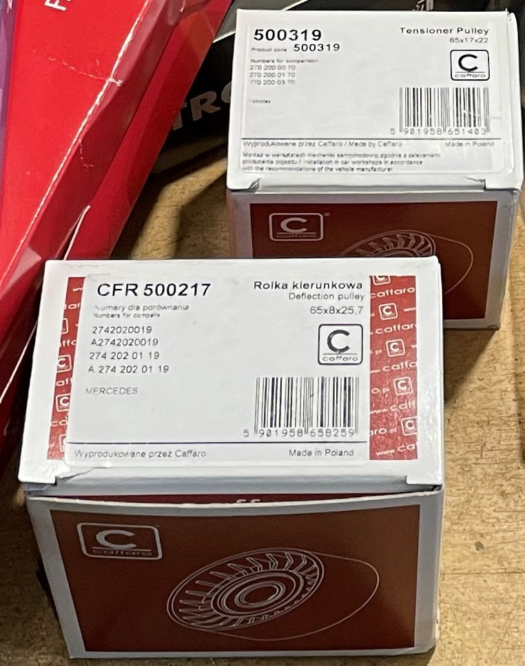 A2702000370 Натяжитель ремня MERCEDES | Запчасти на DRIVE2