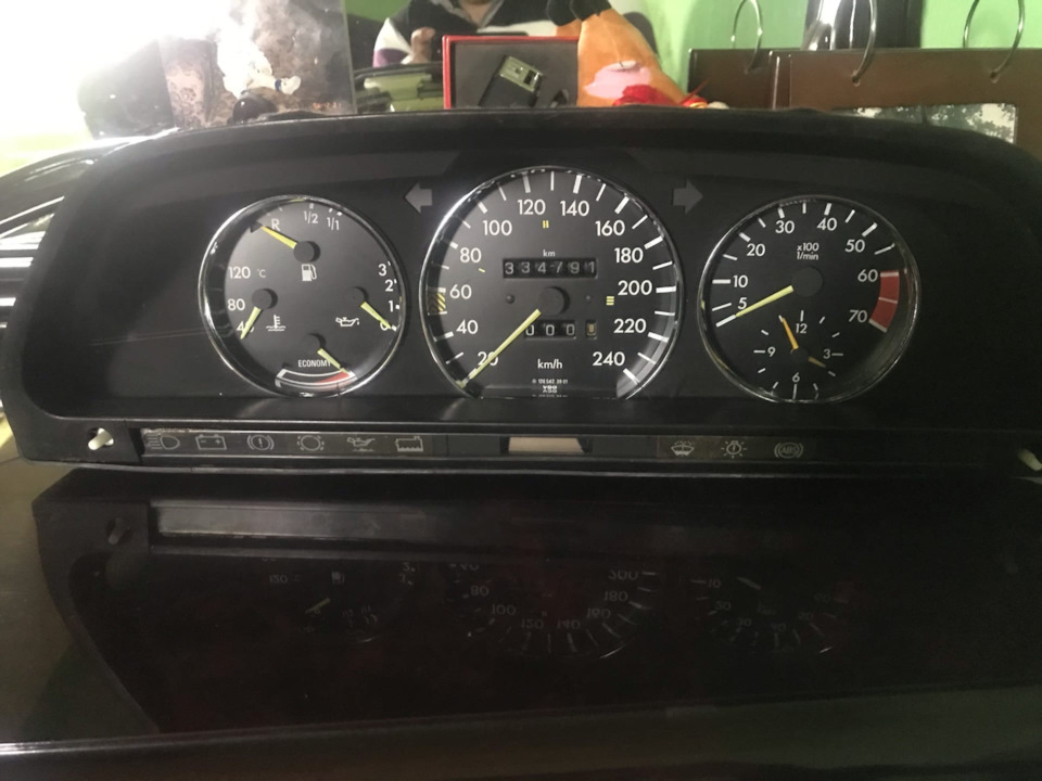 Тюнинг Приборной панели — Mercedes-Benz S-Class (W126), 5 л, 1988 года ...