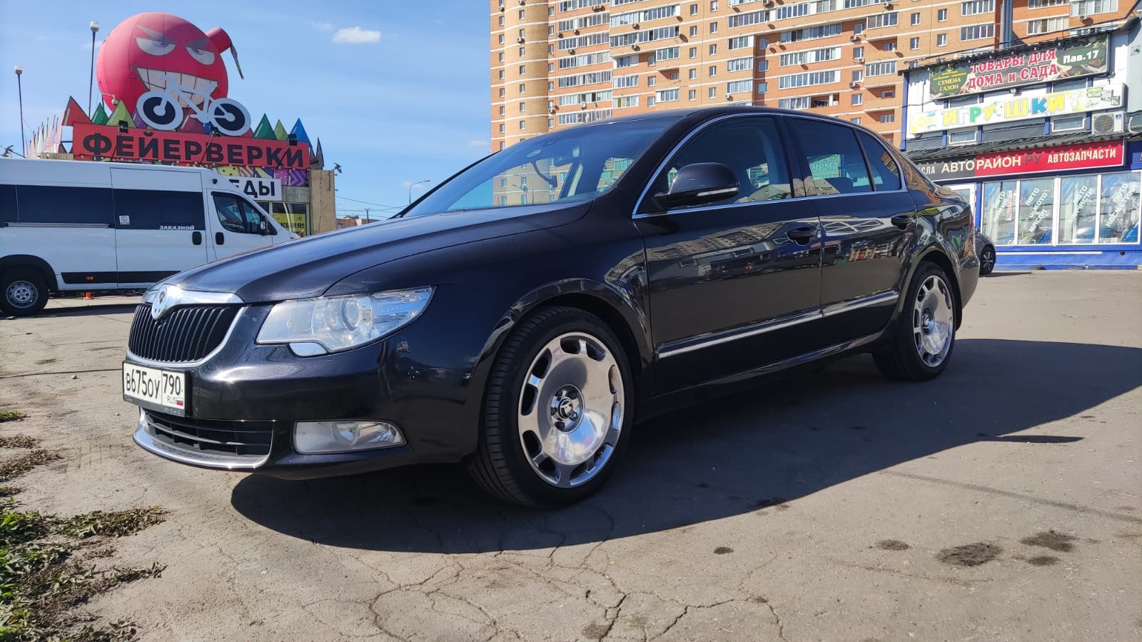 отчет: R18 J8 et38 (Maybach style) + 225/45R18 (Pirelli Powergy) на ...