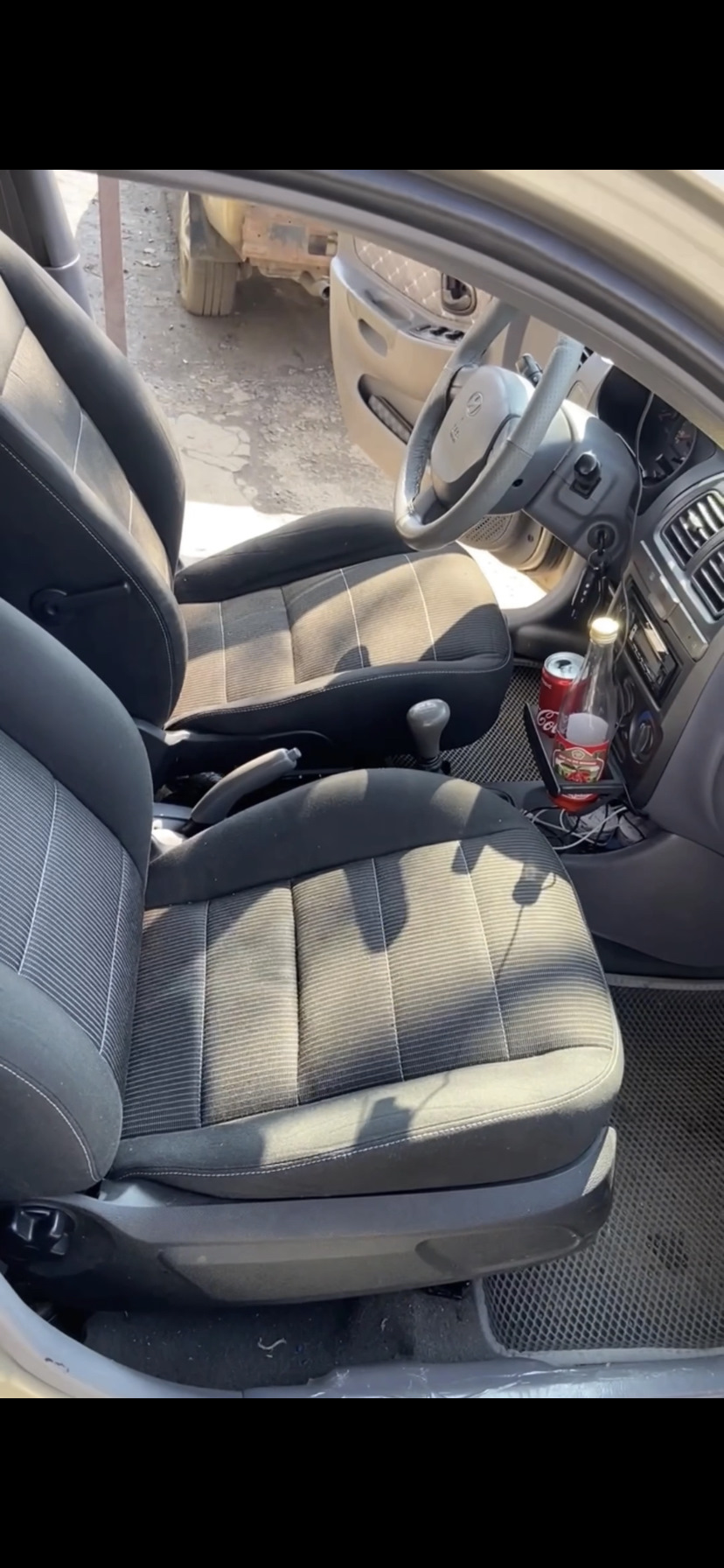 Замена ужасных родных кресел на акценте — Hyundai Accent (2G), 1,5 л, 2006 года | своими руками ...