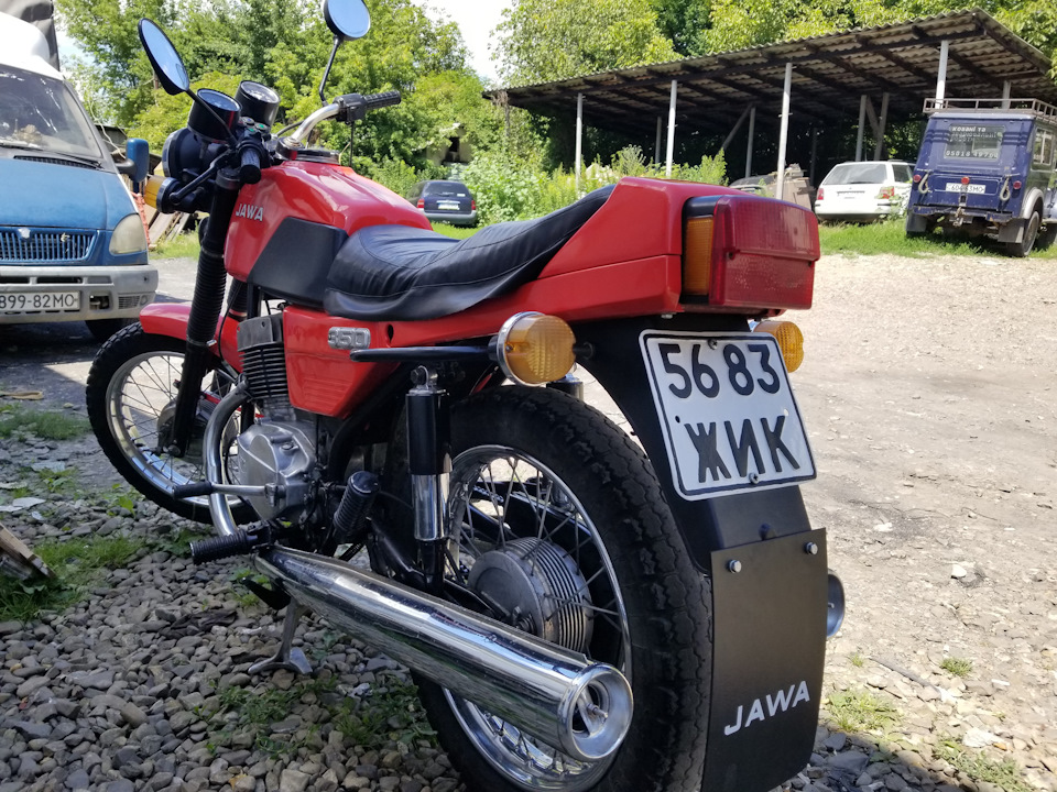 ЯВА 350-638, 1989року — DRIVE2