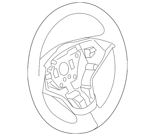 32346774459 Спортивное рулевое колесо с НПБ кожа BMW | Запчасти на DRIVE2