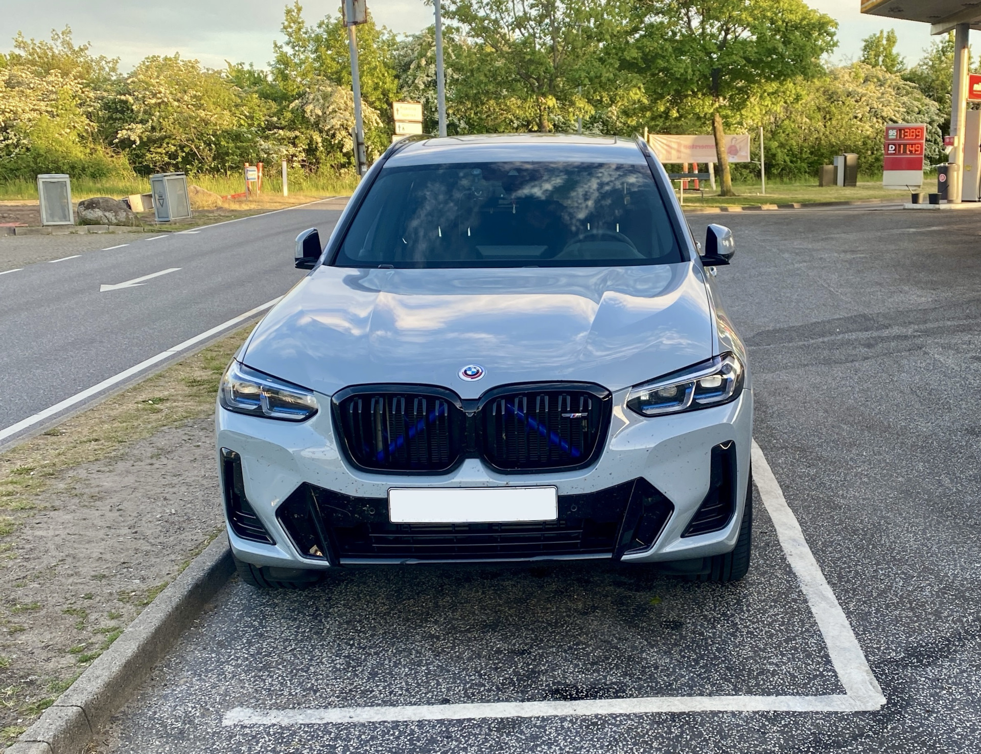 M-решетке быть! — BMW X3 (G01), 3 л, 2021 года | аксессуары | DRIVE2