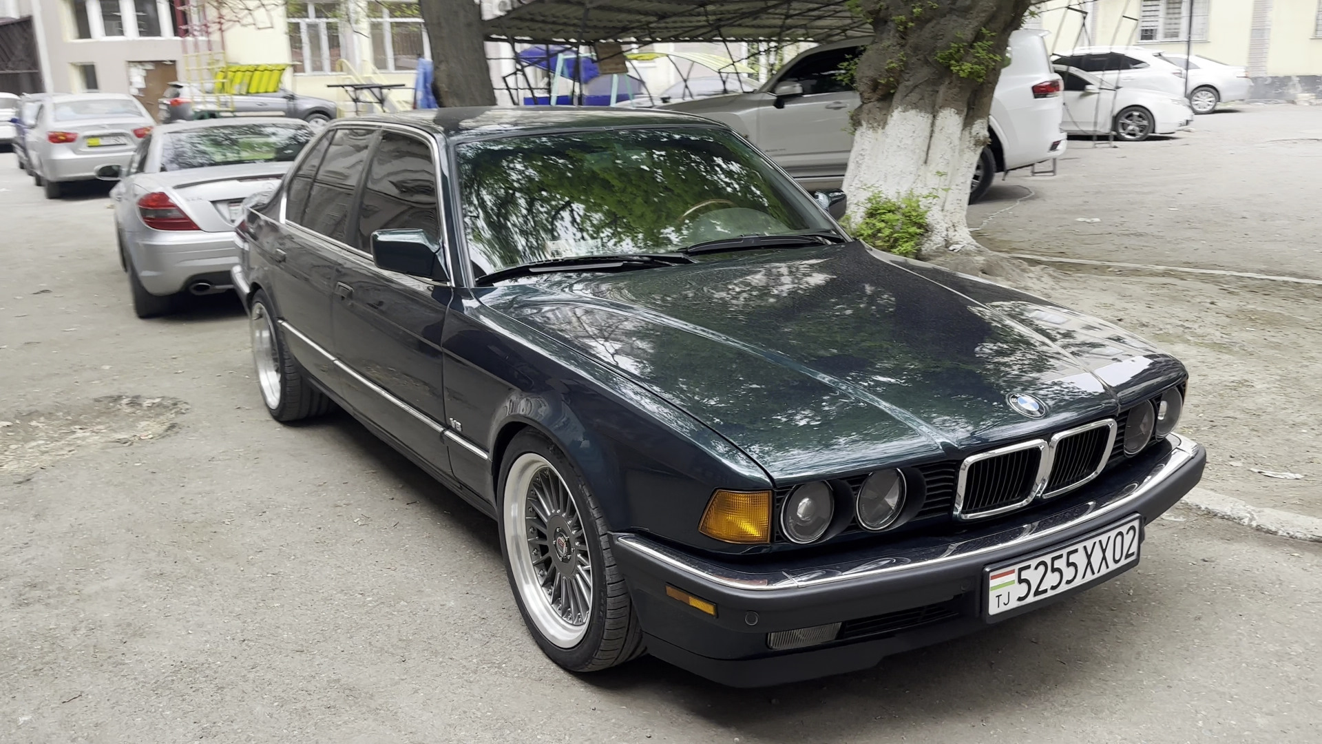Фоточки на дисках Alpina Style R18 — BMW 7 series (E32), 3 л, 1993 года ...