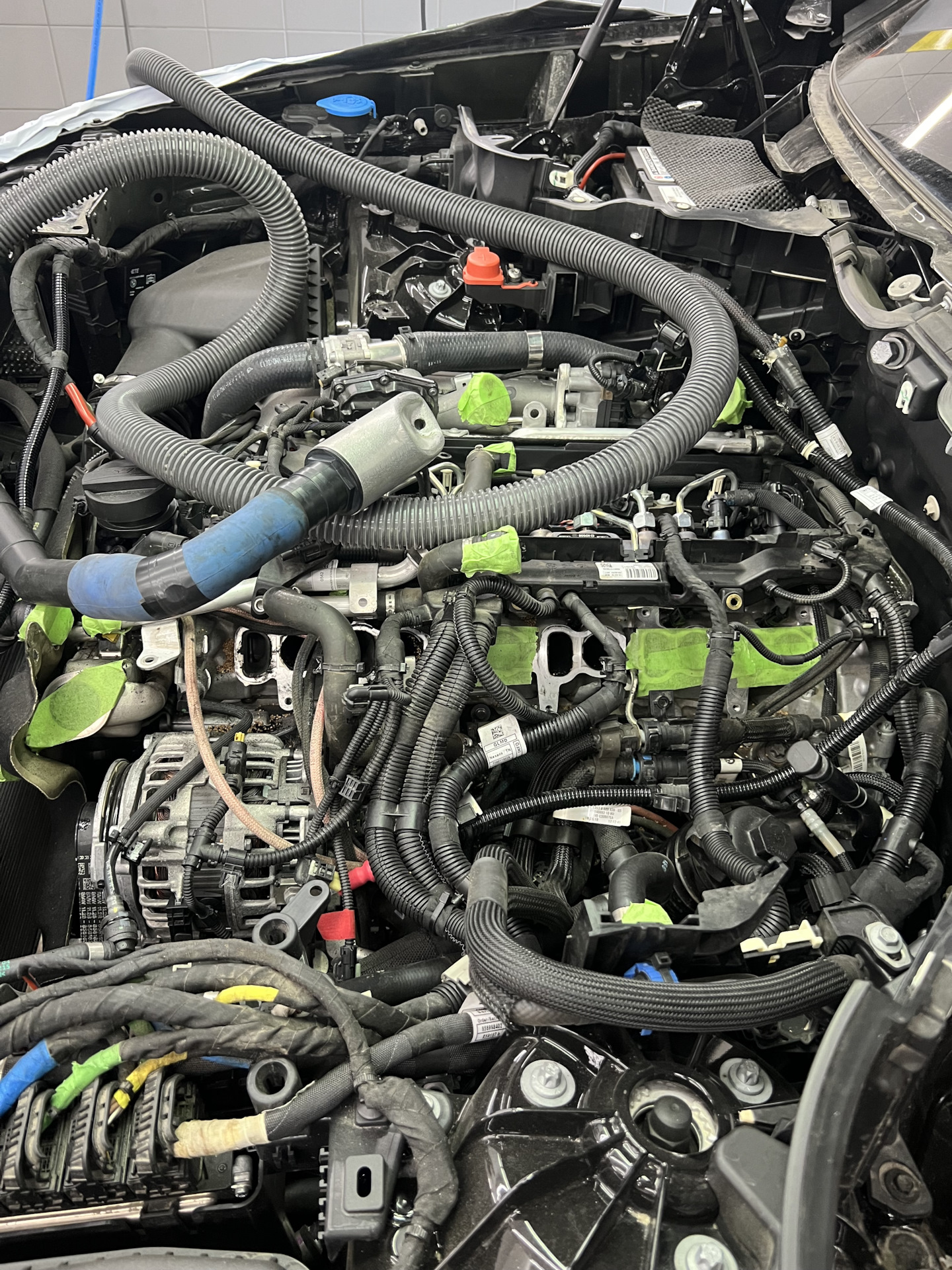 Чистка ВПУСКА B57D30S0 + Замена масла АКПП + Редуктора + Раздаточная ...