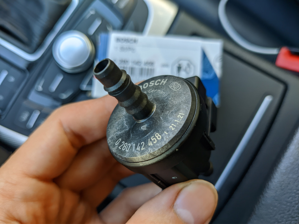 0280142458 клапан вентиляции топливного бака BOSCH | Запчасти на DRIVE2