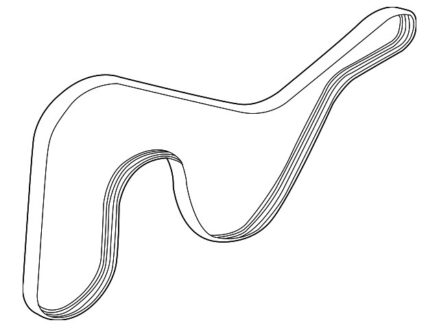 1340A004 Ремень привода генератора и прочих Mitsubishi | Запчасти на DRIVE2