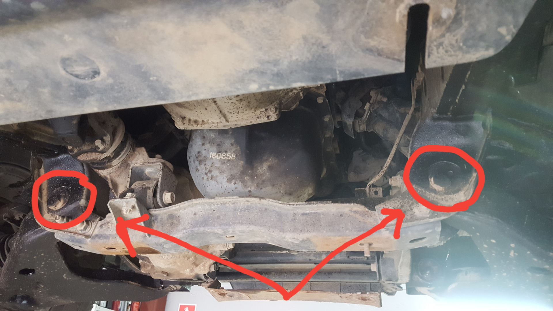 Развальные болты — Mitsubishi Pajero Sport (2G), 2,5 л, 2015 года ...