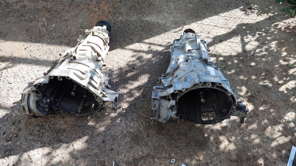 Установка коробки Ob4 от rs5 на 2.0 — Audi A4 (B8), 2 л, 2008 года ...