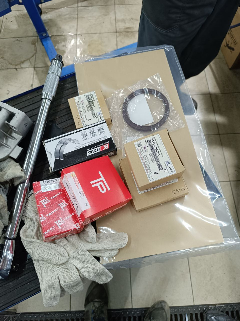 Капитальный ремонт двигателя 2.4 G4KE. Часть 3. Сборка — Hyundai Santa ...