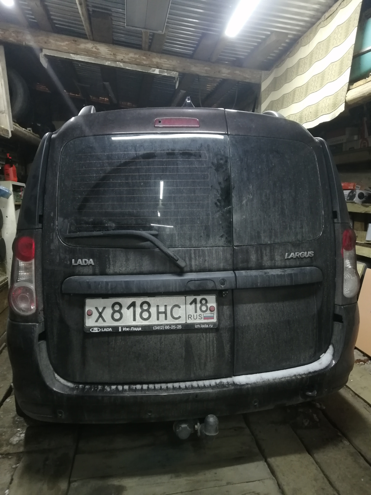 Дополнительные задние фонари — Lada Ларгус, 1,6 л, 2019 года | просто ...