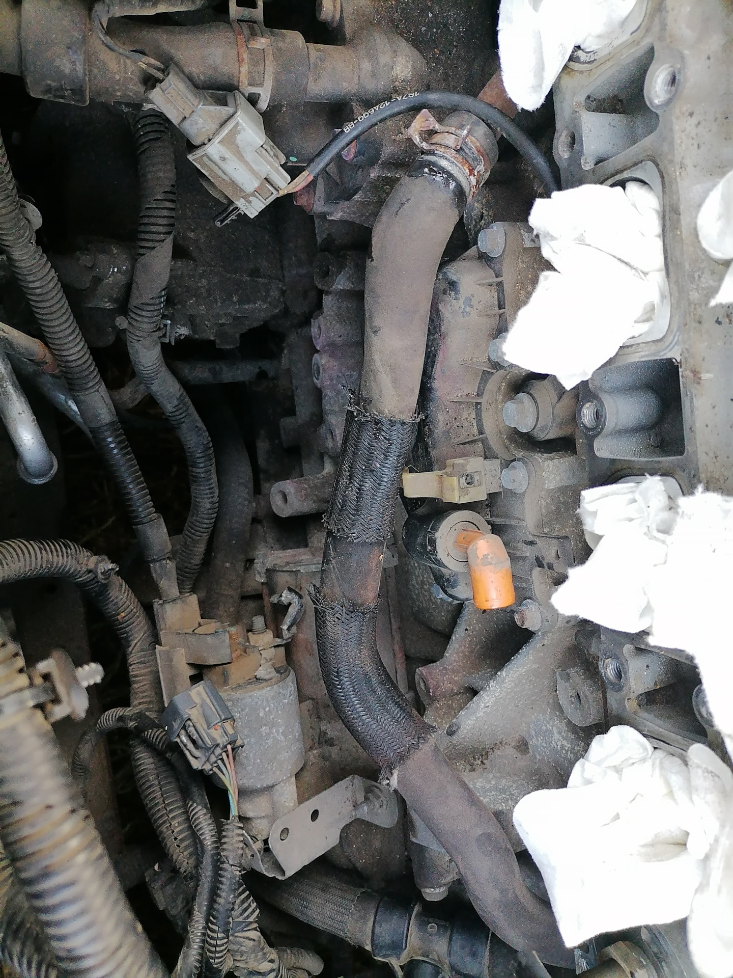 Ремонт вихревых заслонок — Ford Mondeo IV, 2 л, 2010 года | поломка ...