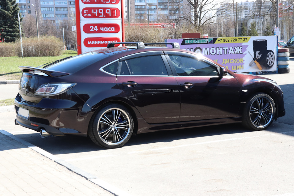 Двери задние лифтбек цвет 28w radiant ebony на Mazda 6 (2G) GH. Б/у | 1 ...