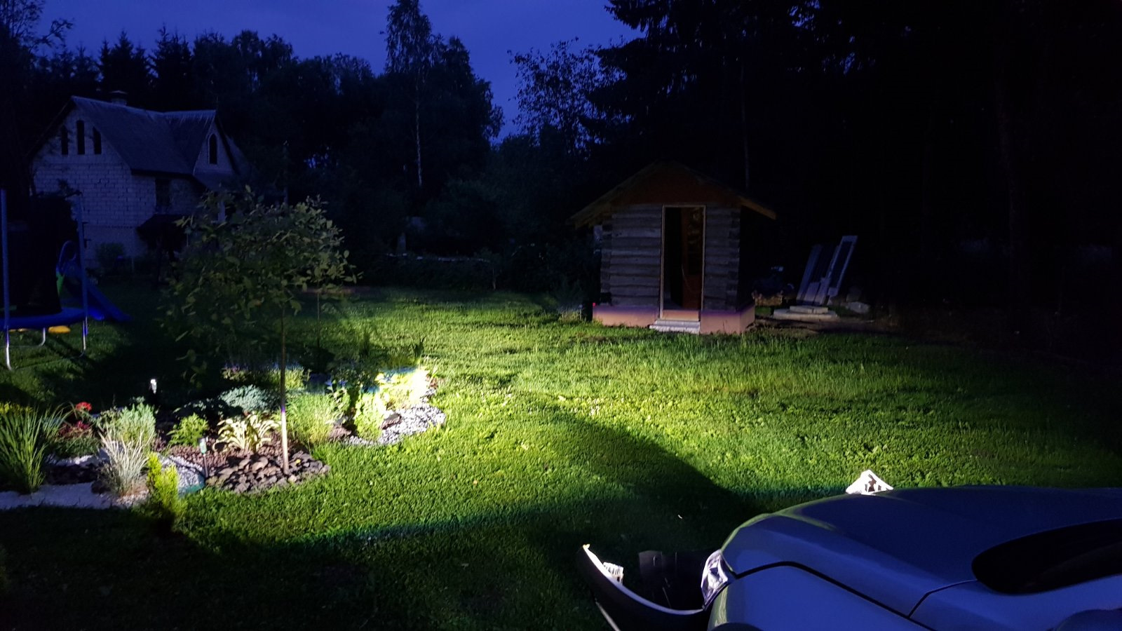 Молдинги переднего бампера и сетка в ноздри. — BMW 3 series (E46), 3 л ...