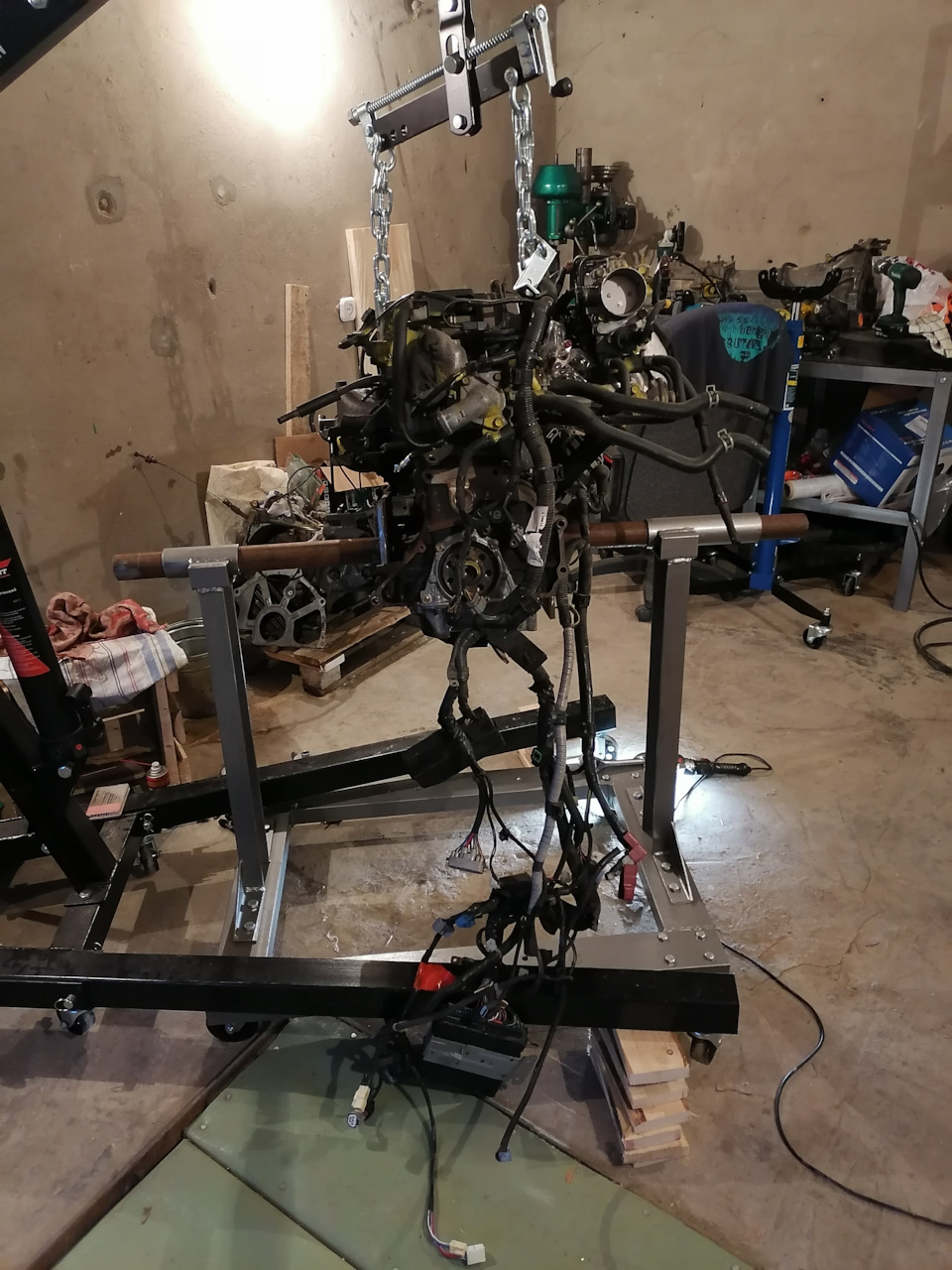 4G63T RWD: кантователь двигателя своими руками (часть двенадцатая ...