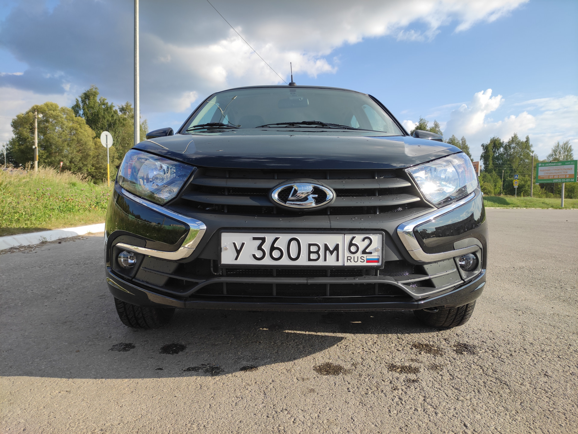 Установка ПТФ как на люксе через МУС — Lada Гранта Лифтбек (2G), 1,6 л ...