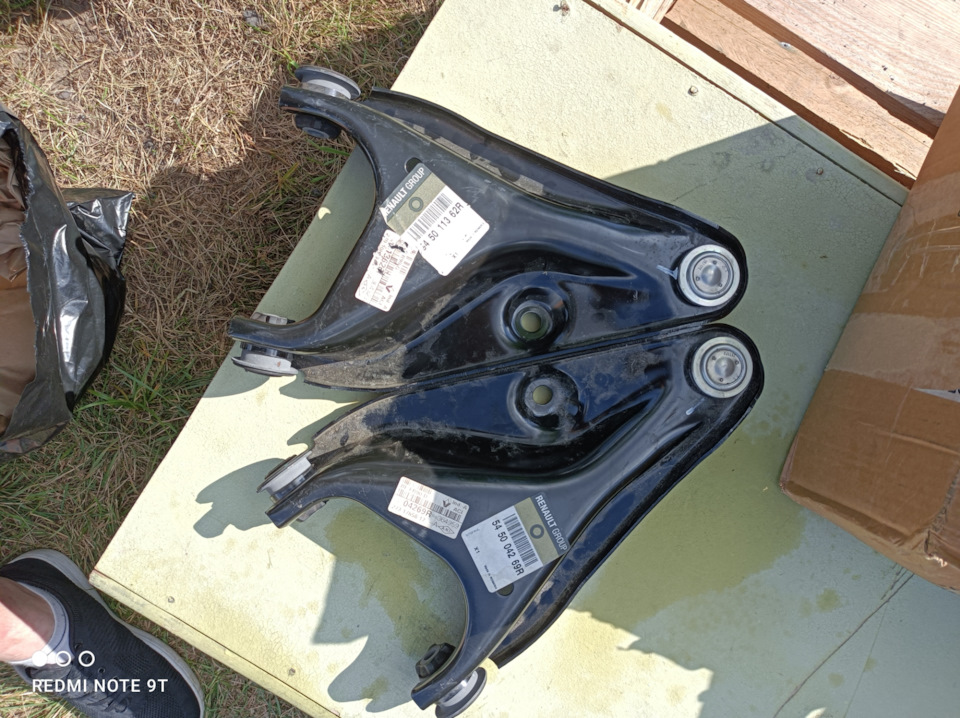 545011362R Рычаг пер подв лев в сб RENAULT | Запчасти на DRIVE2