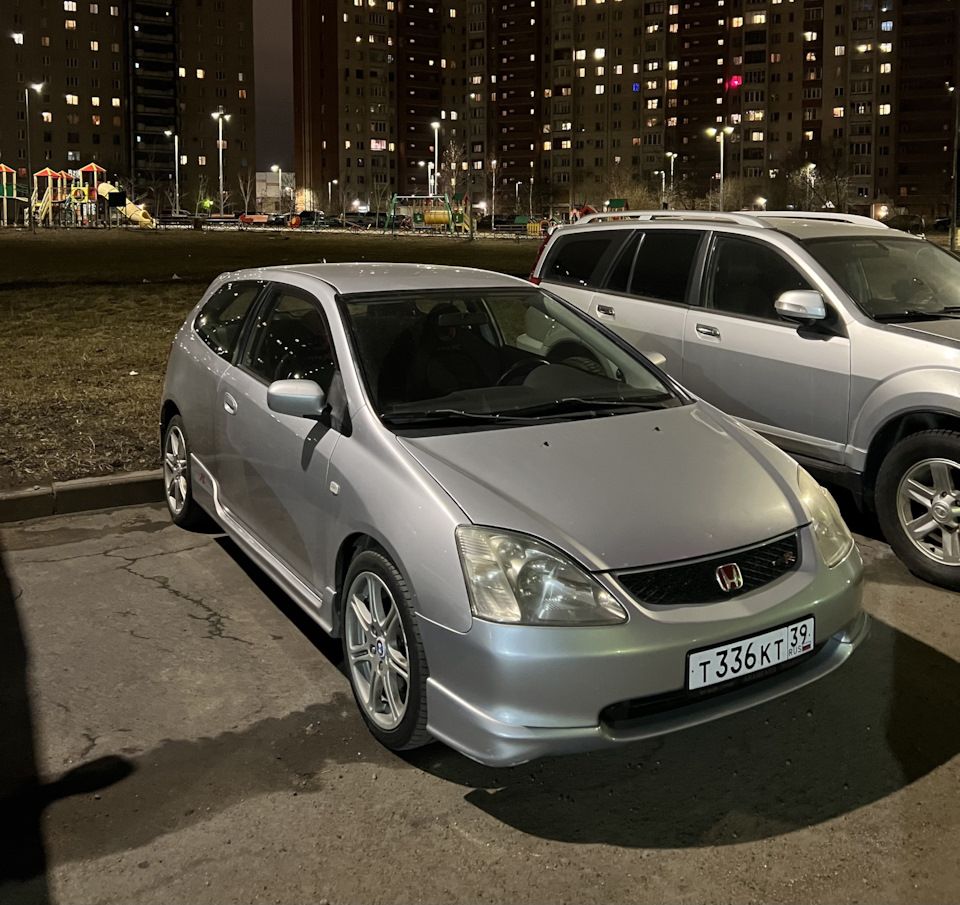 OEM TYPE R ENKEI R17 — Honda Civic Type R (2G), 2 л, 2002 года ...