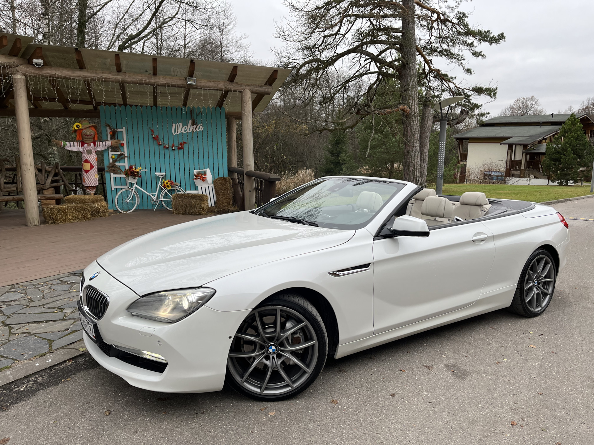 Рыжая и блондинка — BMW 6 series Convertible (F12), 3 л, 2014 года ...
