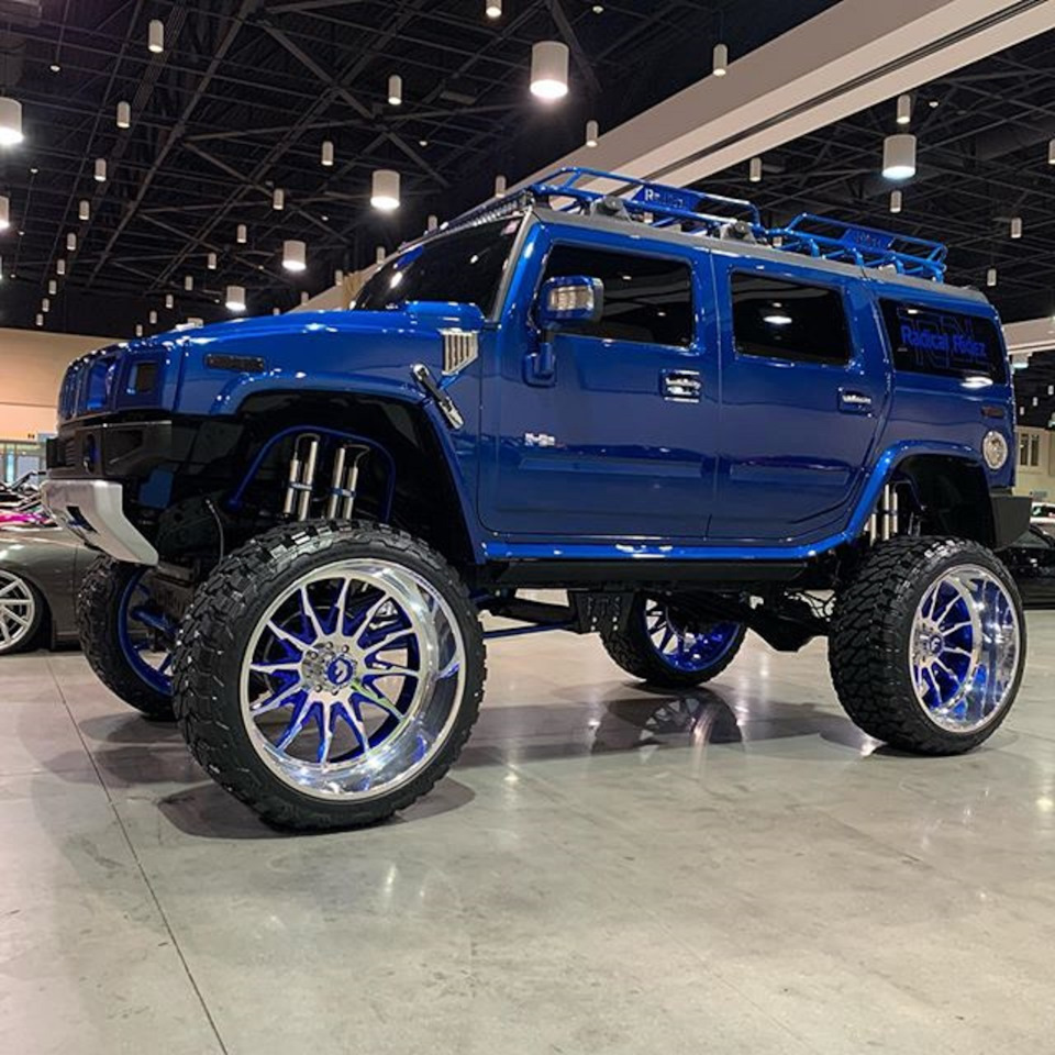 Самые яркие проекты Hummer H2 и H3 на Sema Show 2005-2008! Взгляд в ...