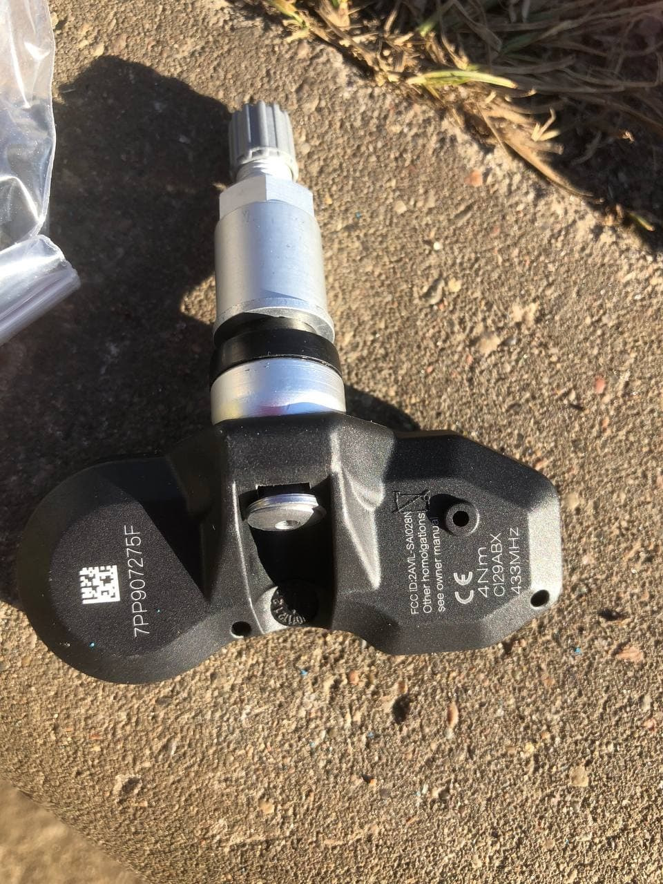 7PP907275F Электронный колёсный датчик VAG | Запчасти на DRIVE2