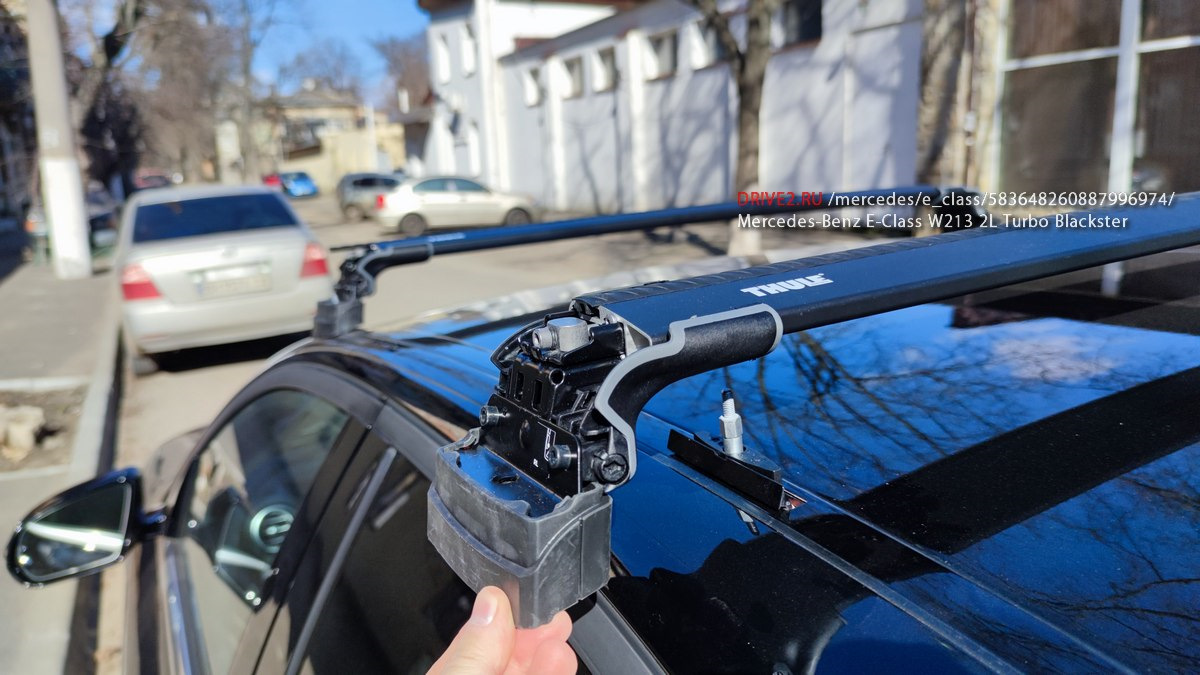 Багажник на крышу — поперечины Thule WingBar Edge 9595B — Mercedes-Benz ...