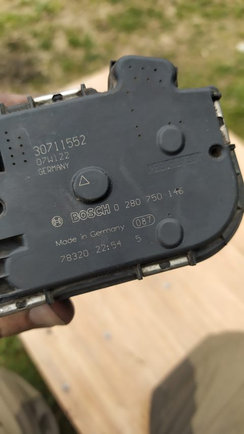 30711552 Дроссельная заслонка Volvo | Запчасти на DRIVE2