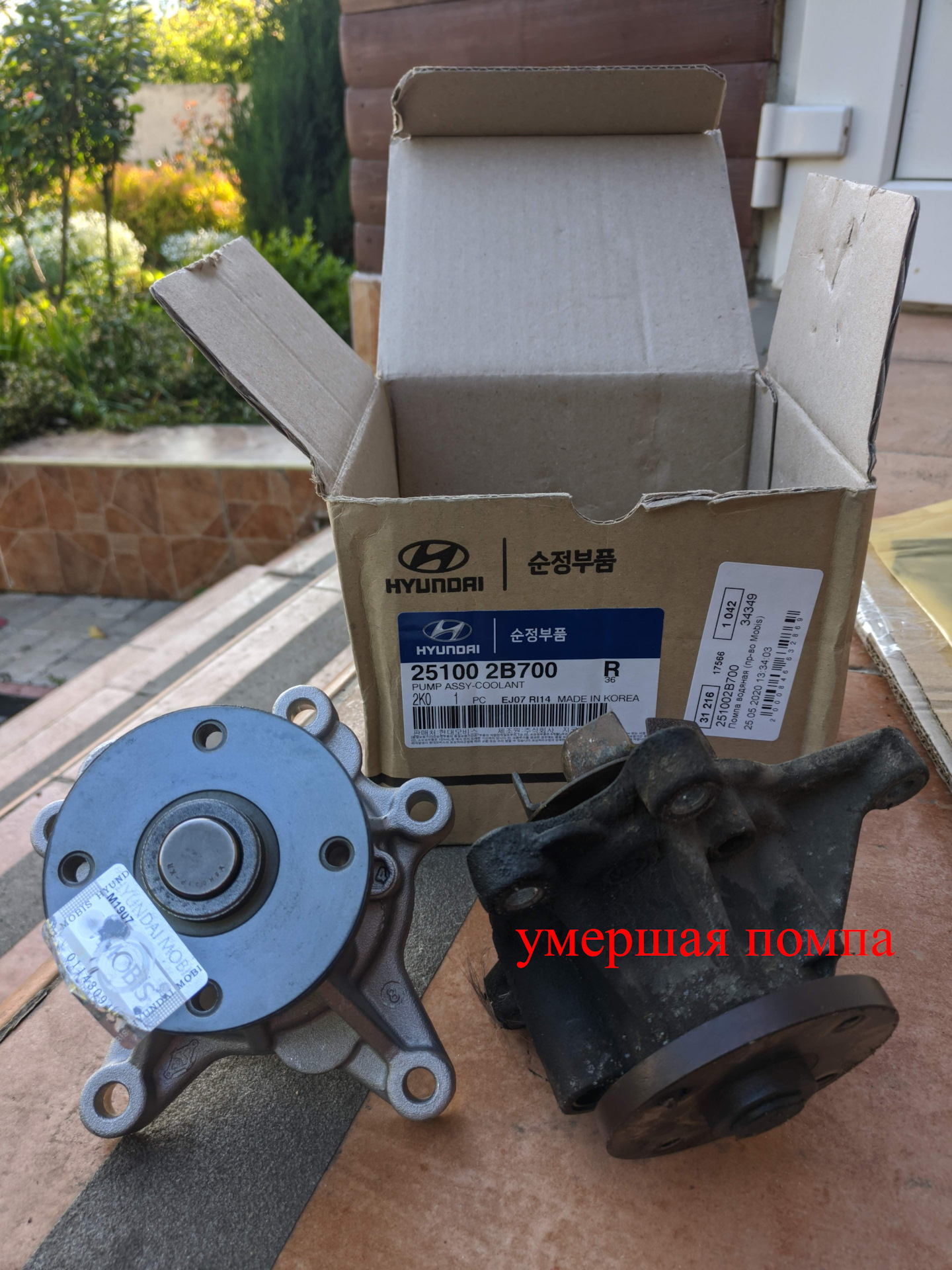 ГБЦ, клапана, колпачки… — Hyundai Elantra (4G), 1,6 л, 2011 года ...