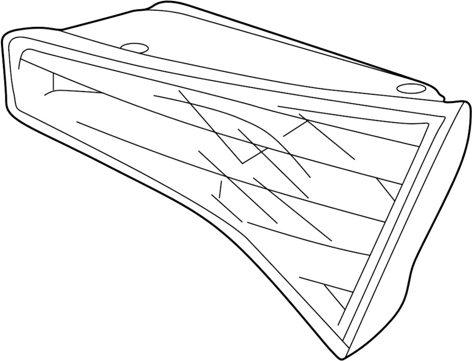 924142T000 Lens & HSG-RR COMB I. LENS & HSG-RR COMB I/S LAMP, RH. LENS ...