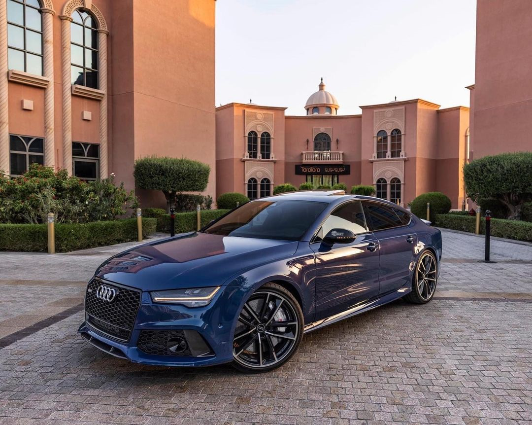 Фотография «Doha, Qatar Color: Ascari blue 2018 @Audi RS7 Performance ...