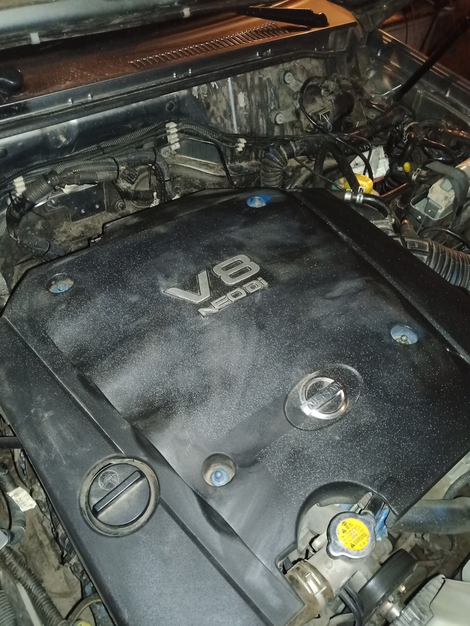 V8 VK45DD в Патруле! СВАП завершён! — Nissan Patrol (Y61), 4,5 л, 2007 ...